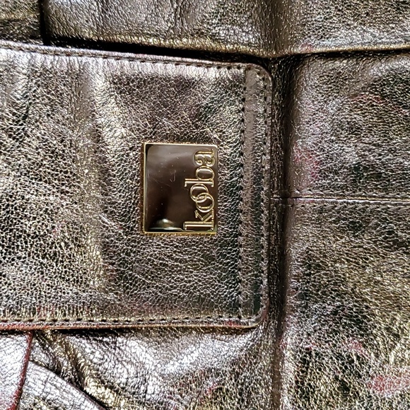 Kooba | Bags | Nwt Kooba Natasha Convertible Gold Matalic Shoulder Bag ...